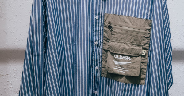 OLD/SM ® PATCH STRIPE SHIRT
