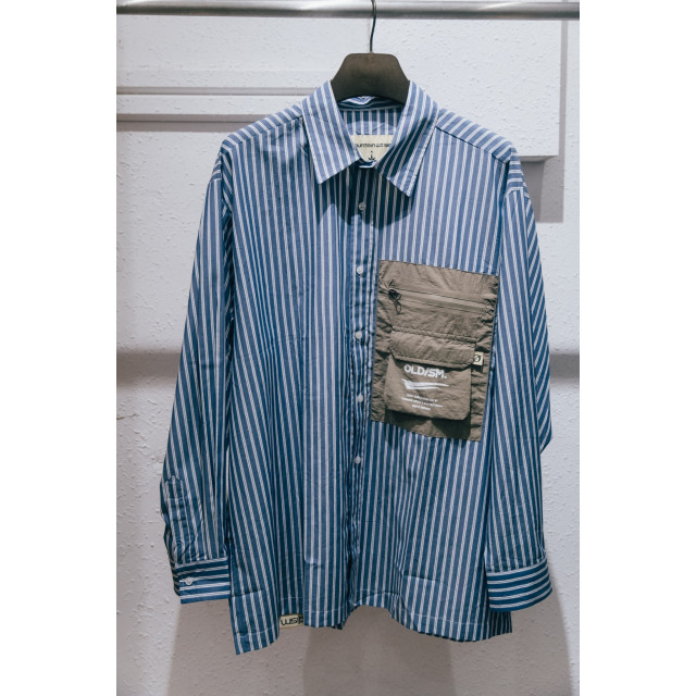 OLD/SM ® PATCH STRIPE SHIRT
